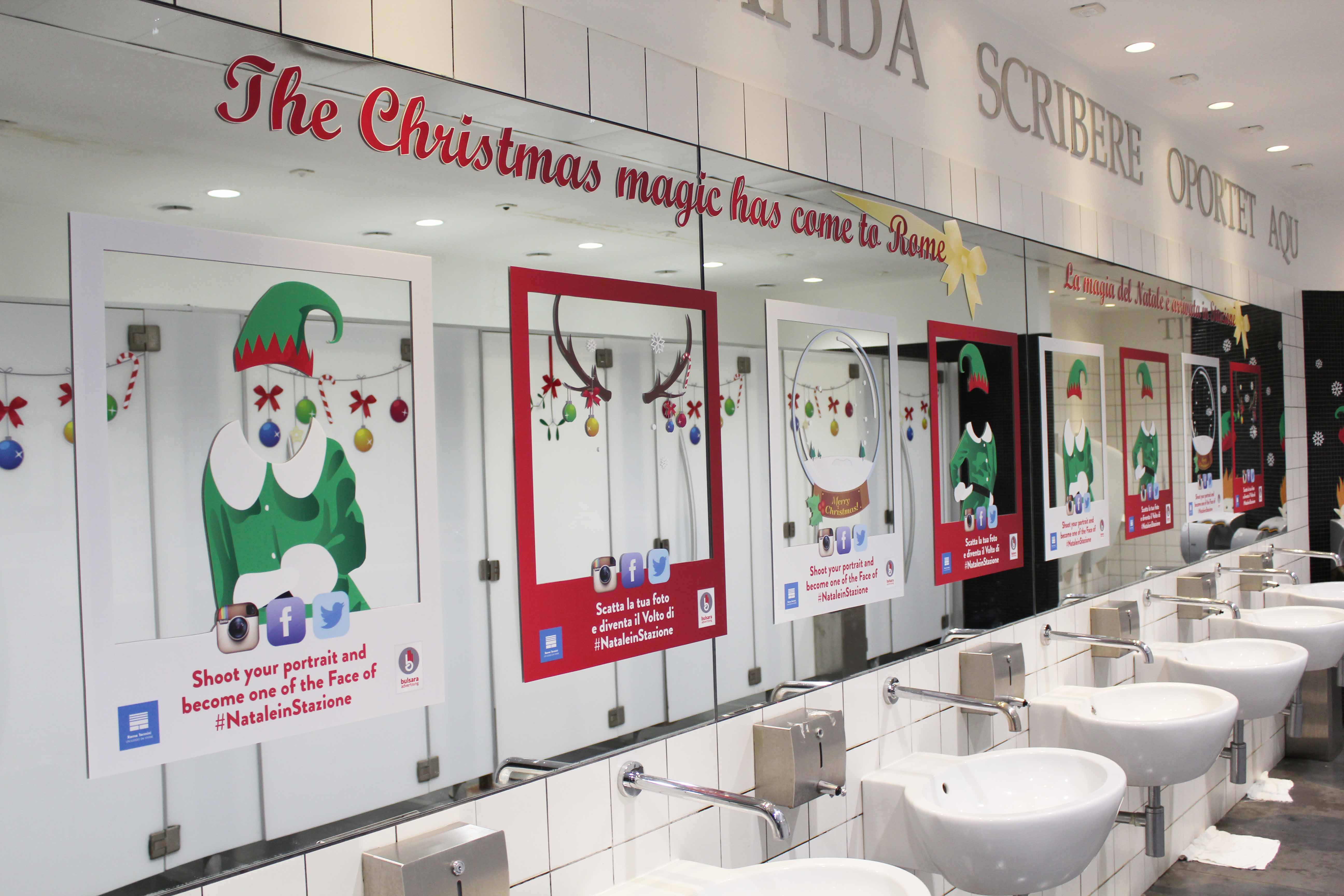 Christmas at the Station / BTL campaign – IF