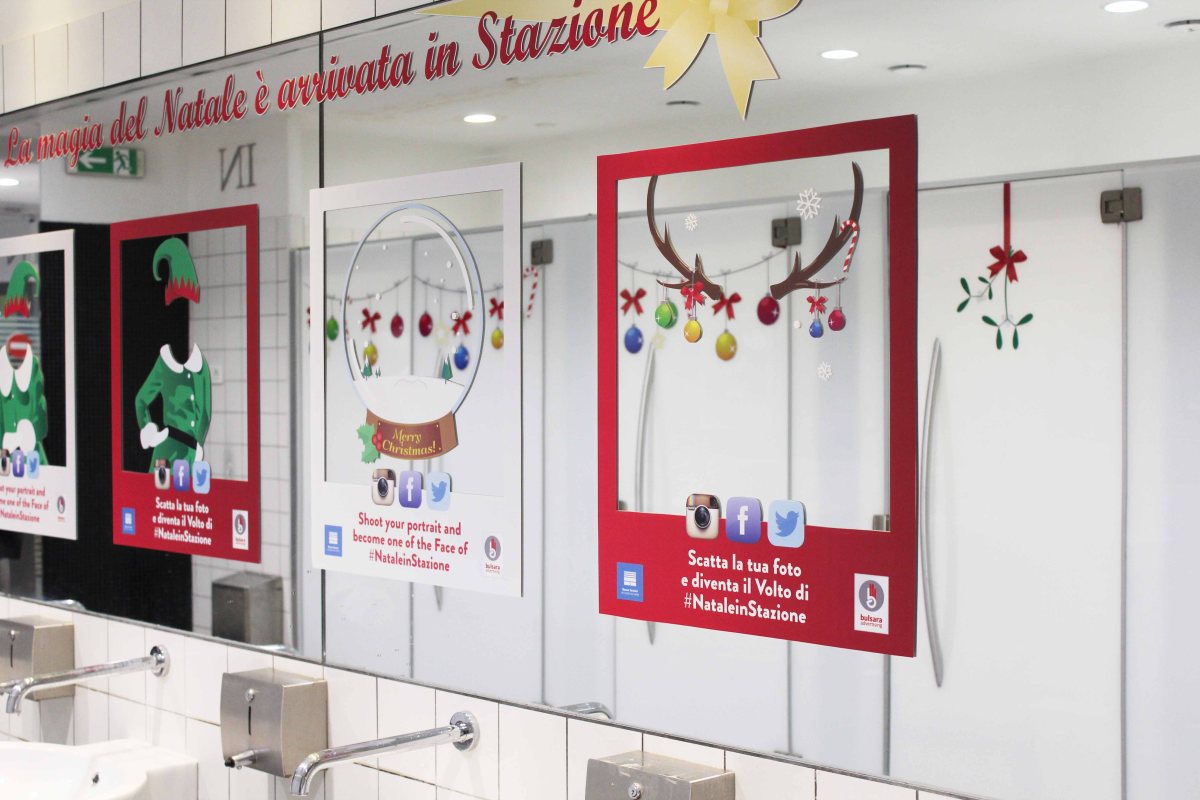 Christmas at the Station / BTL campaign | IF
